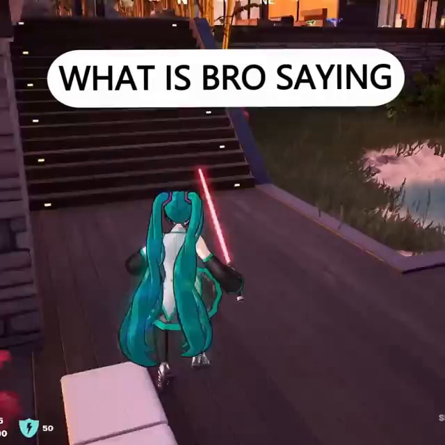 WHAT IS BRO SAYING - iFunny
