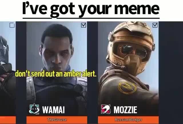 Pve got your meme WAMAI MOZZIE - iFunny