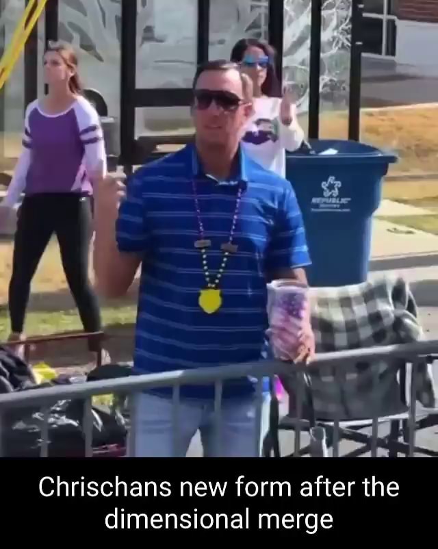 Ne Chrischans new form after the dimensional merge - iFunny