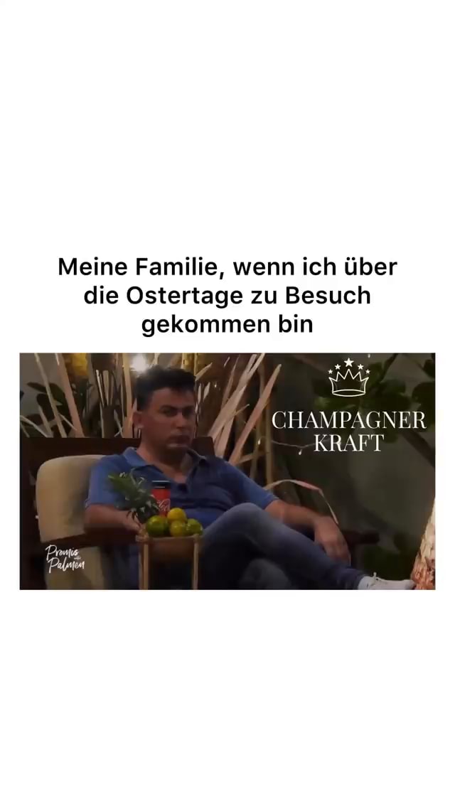 Das Meme wird zu jedem Feiertag wieder ausgepackt - Meine Familie, wenn ...