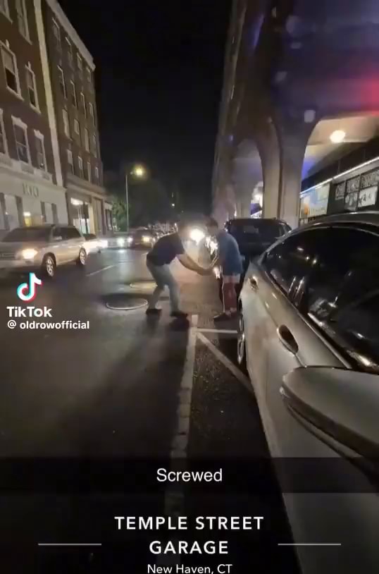 TikTok Screwed TEMPLE STREET GARAGE New Haven, CT - iFunny