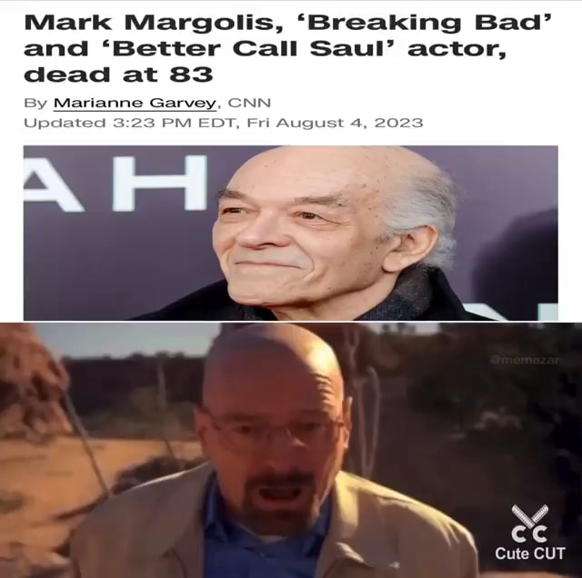 Mark Margo 'Breaking Bad' and 'Better Call Saul' actor, dead at 83 Mi ...