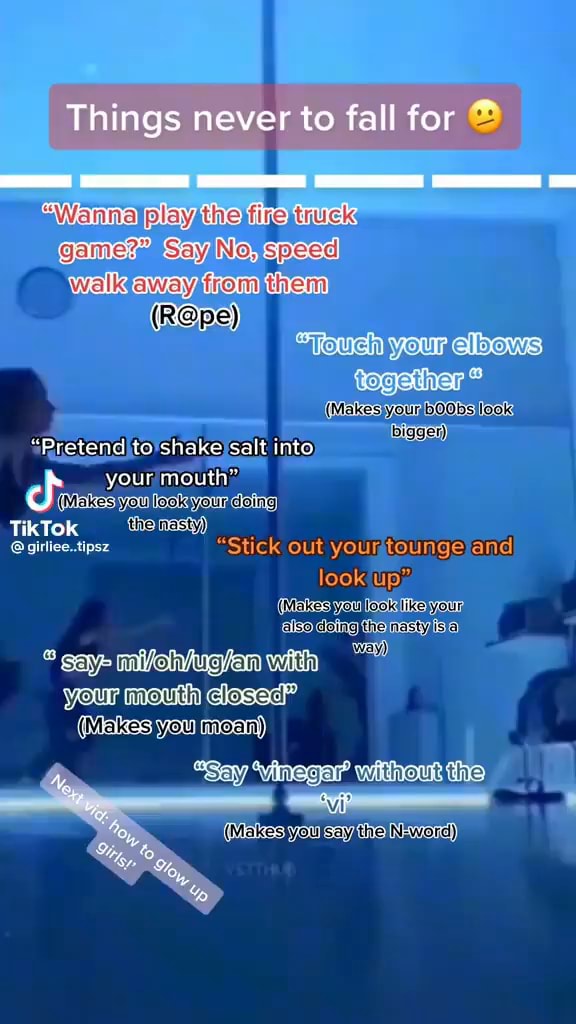 Things never to fall for sWannajplayathesfinestnucks Say Noy Walkaway ...