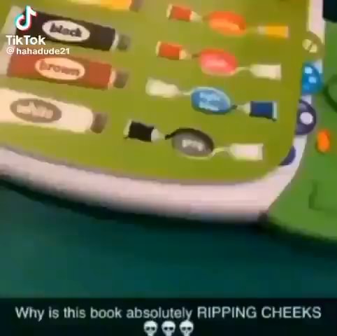 Why is this book absolutely RIPPING CHEEKS - iFunny