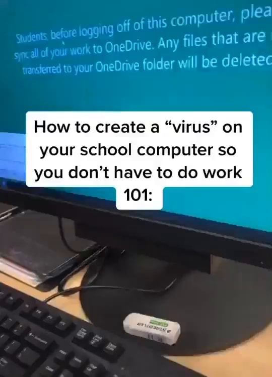 Ng off of this computer plea to OneDrive. Any files that are our ...