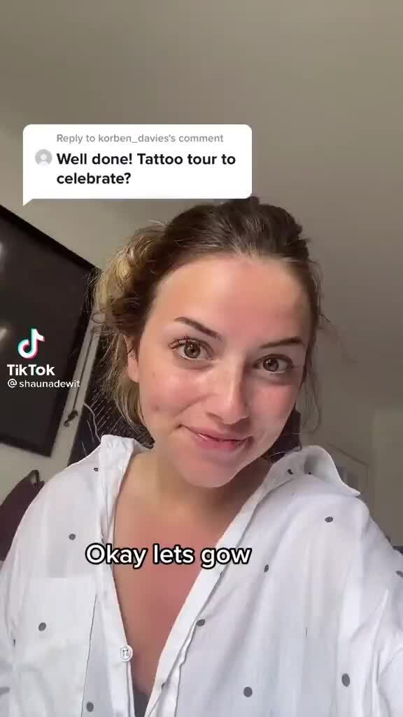 Well done! Tattoo tour to to celebrate? TikTok Okay lets gow - iFunny