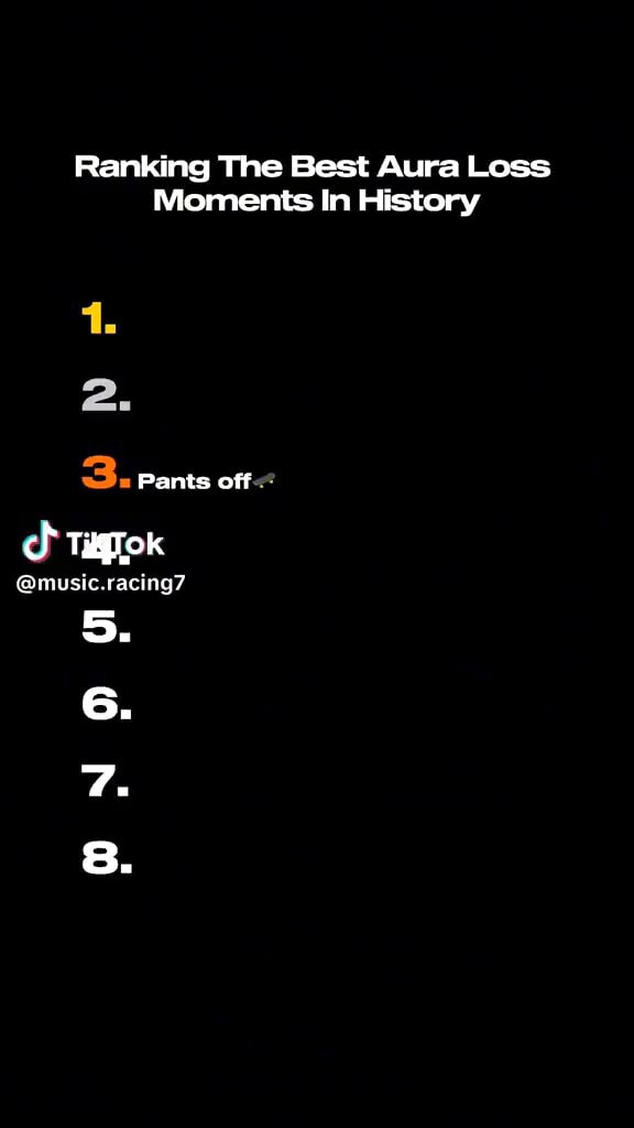 Ranking The Best Aura Loss Moments In History 1. 2. Pants off cf Tigiok ...