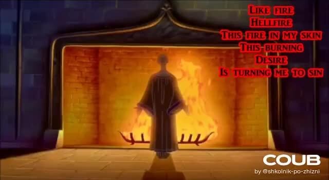 Heaven's Light/Hellfire The Hunchback of Notre Dame - iFunny