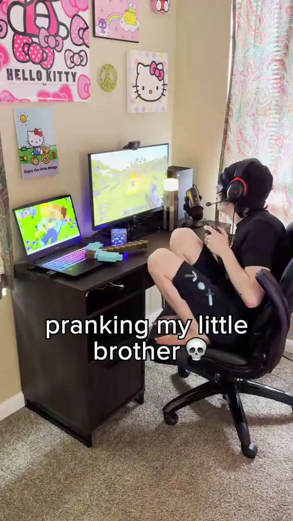 HELLO little brother - iFunny