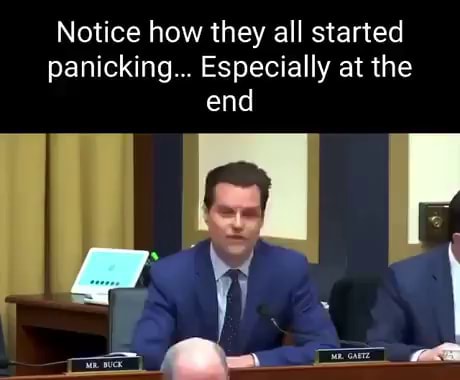 Notice how they all started panicking... Especially at the end - iFunny