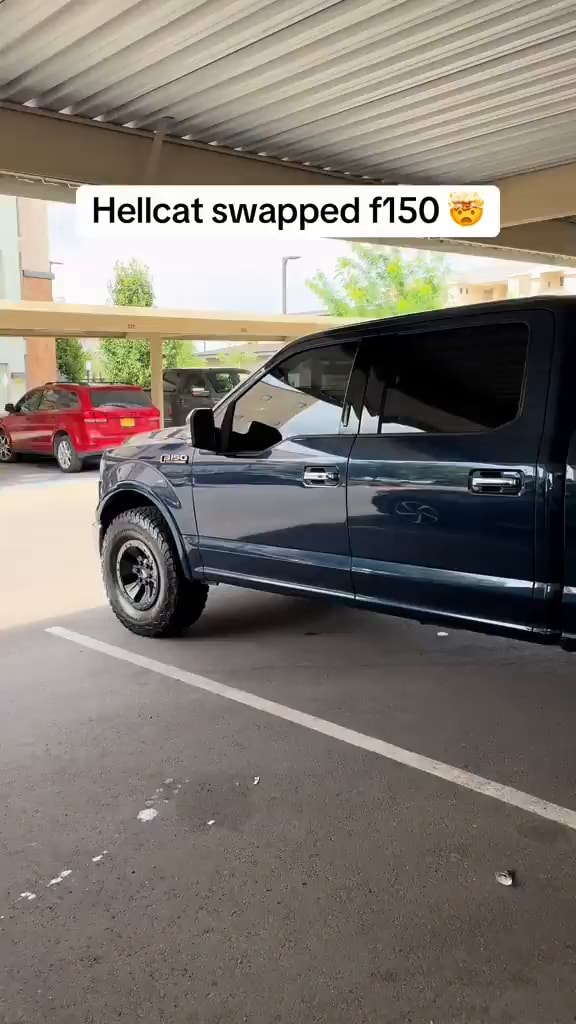 Hellcat swapped f150 = - iFunny
