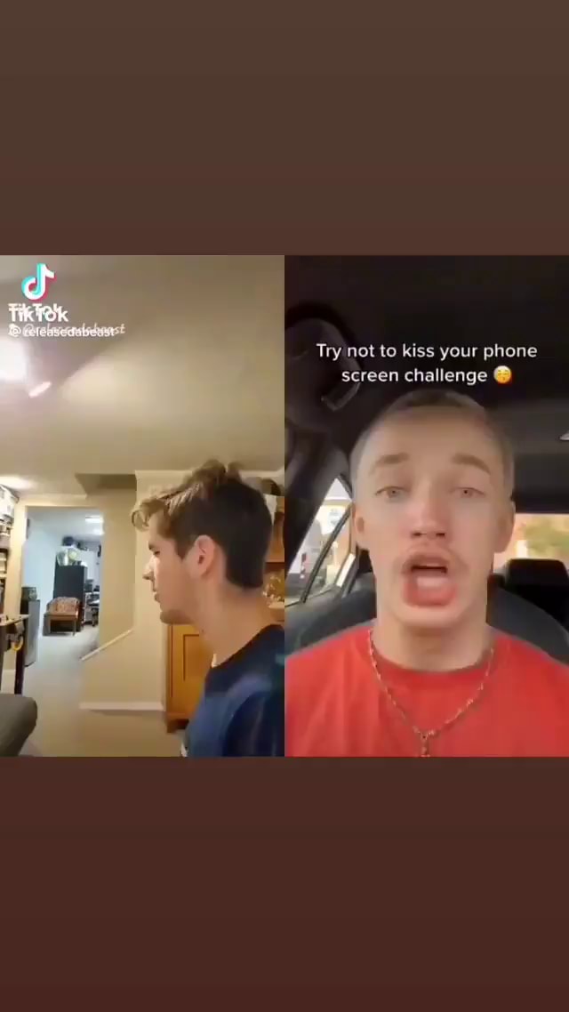 Try Not To Kiss Your Phone Screen Challenge Ifunny