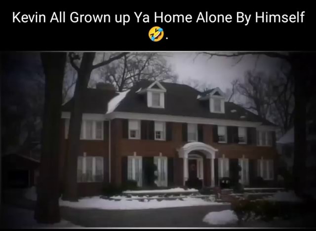Kevin All Grown up Ya Home Alone By Himself - iFunny