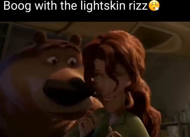Boog with the lightskin rizz - iFunny