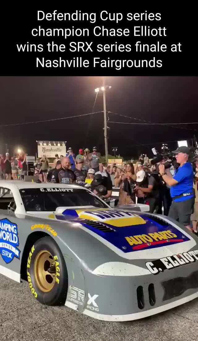 Defending Cup series champion Chase Elliott wins the SRX series finale ...