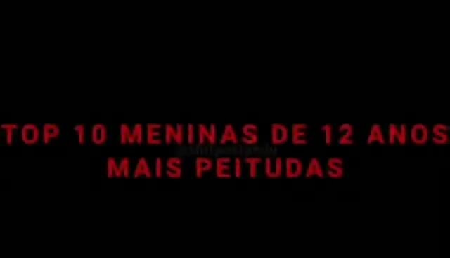 TOP 10 MENINAS DE 12 ANOS MAIS PEITUDAS - iFunny
