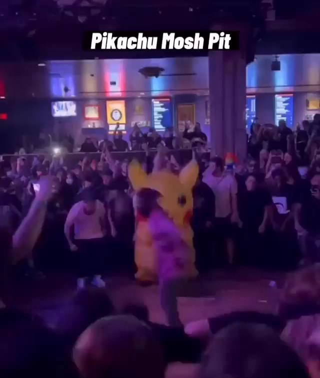Pikachu Mosh Pit - iFunny