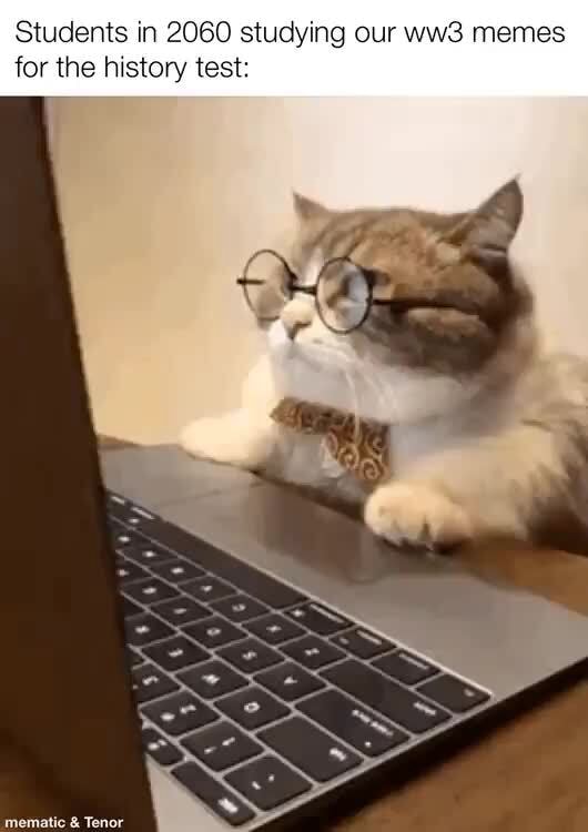 Students in 2060 studying our memes for the history test: - iFunny