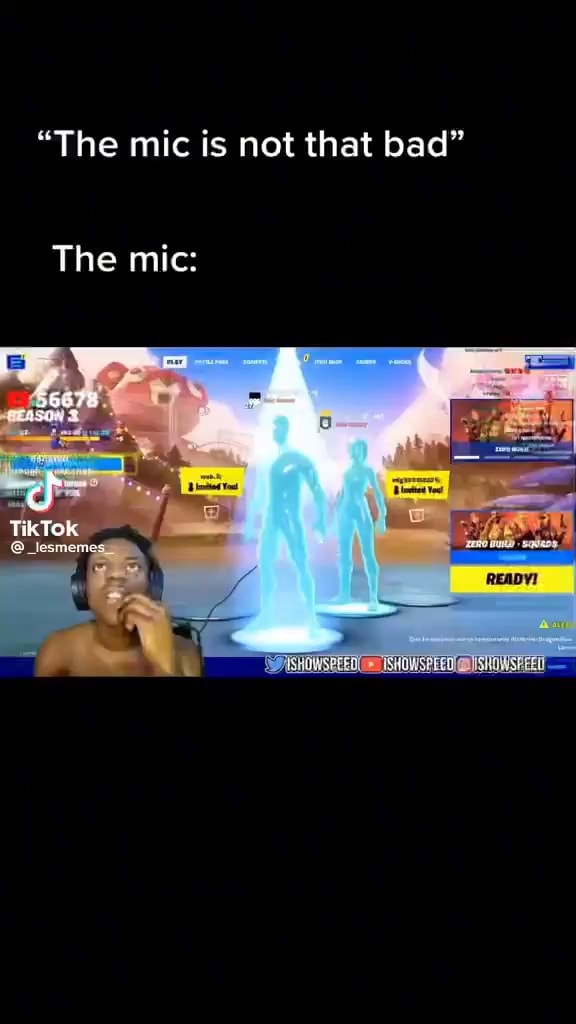 "The mic is not that bad" The mic: - iFunny