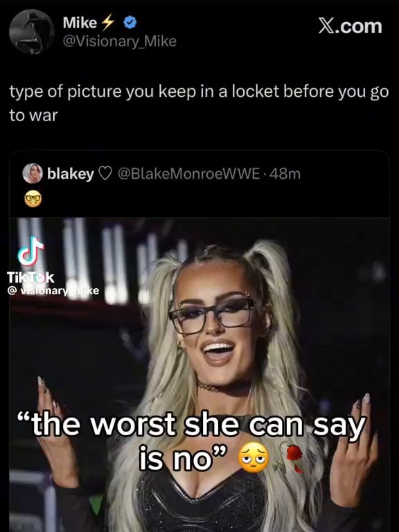 Mike X.com @Visionary Mike type of picture you keep in a locket before ...