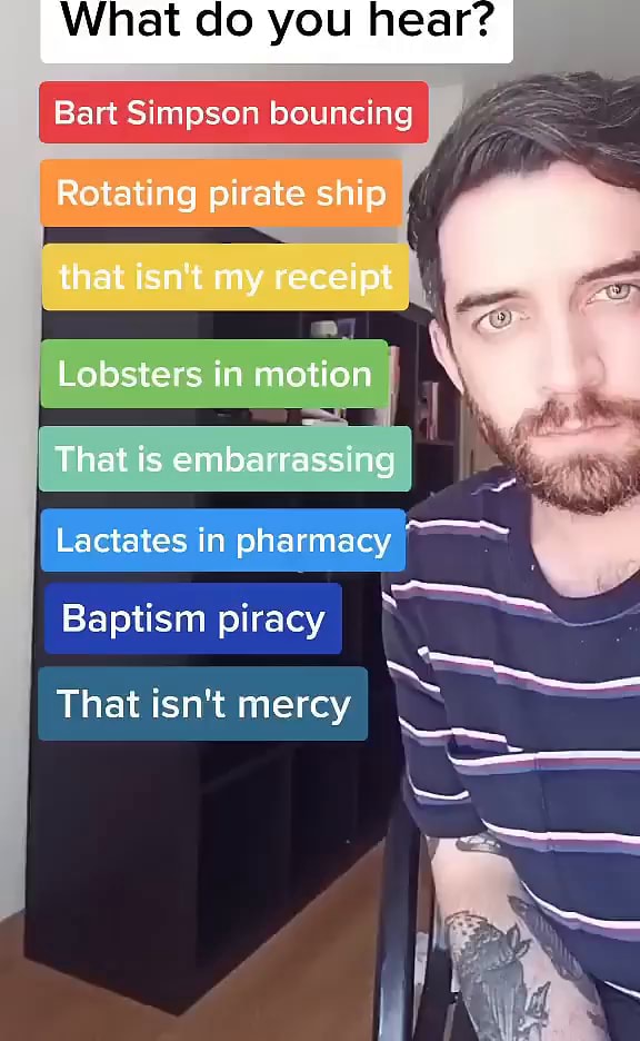 What do you hear? Bart Simpson bouncing Rotating pirate ship hat my ...