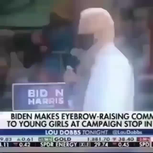 Ma BIDEN MAKES EYEBROW-RAISING CO TO YOUNG GIRLS AT CAMPAIGN STOP IN ...