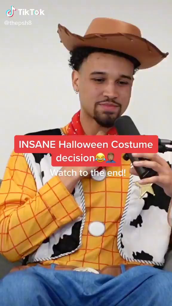 Cf TikTok @thepsh8 INSANE Halloween Costume decision Watch to the ena ...