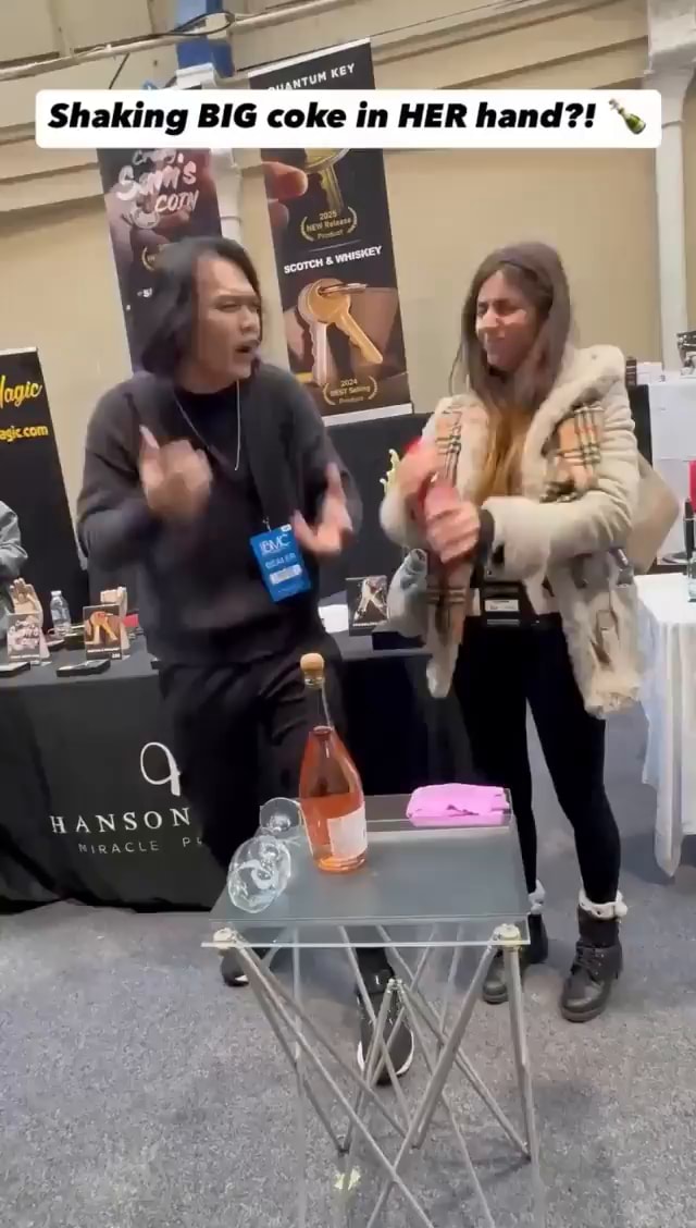 -7 at Shaking BIG coke in HER hand?! ran - iFunny