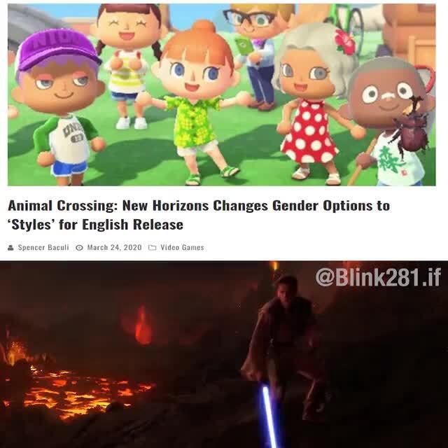 Animal Crossing: New Horizons Changes Gender Options to 'Styles' for ...