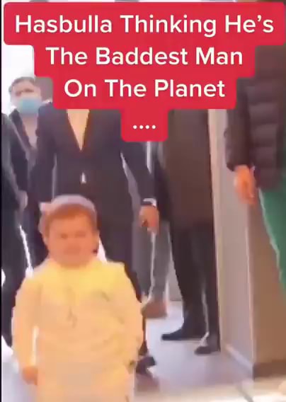 Hasbulla Thinking He's The Baddest Man On The Planet I - iFunny