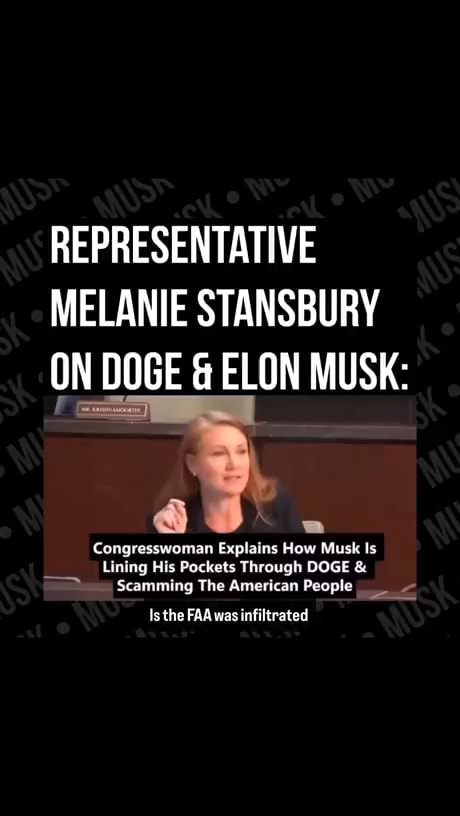 REPRESENTATIVE MELANIE STANSBURY ON DOGE & ELON MUSK: Congresswoman ...
