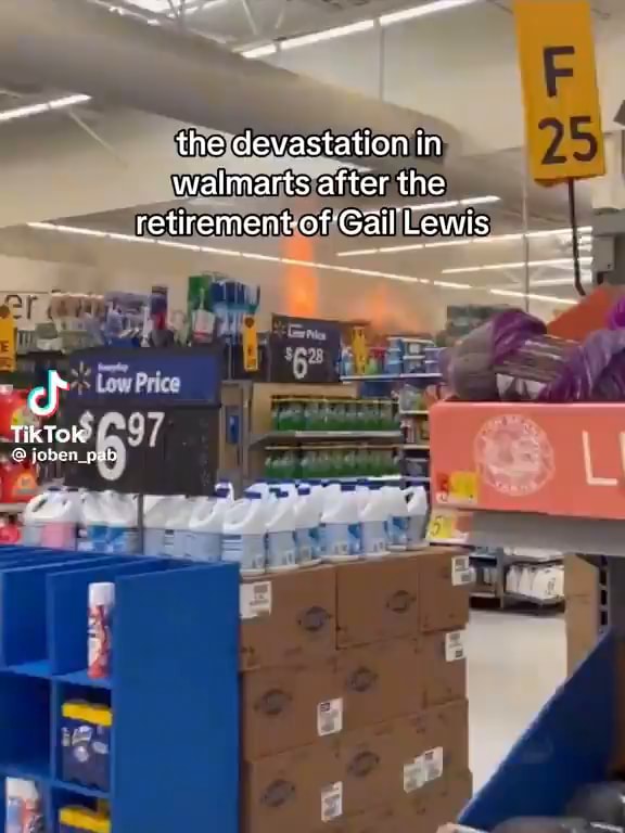 Id the devastation in walmarts after the -..._retirement-of Gail Lewis ...