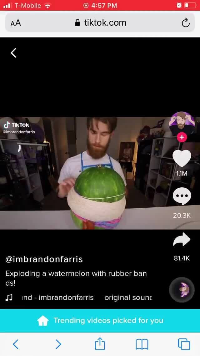 T-Mobila PM AA Tiktox Gimbrandontarris, @imbrandonfarris Exploding a ...