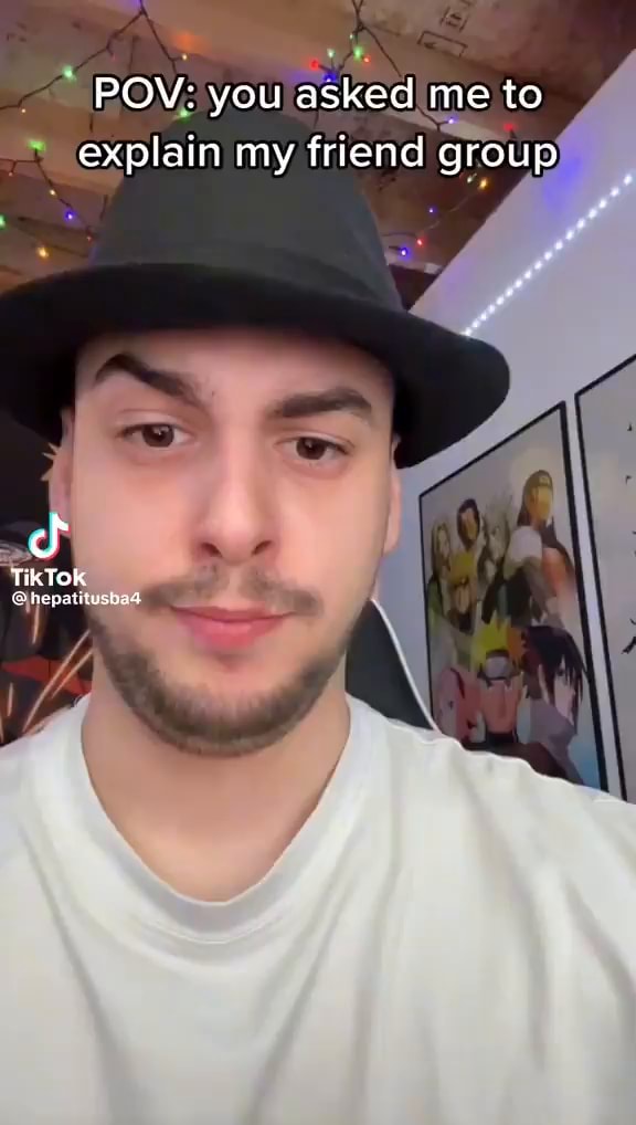 POV: you asked me to explain my friend group TikTok - iFunny