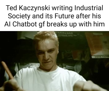 Ted Kaczynski writing Industrial Society and its Future after his Al ...