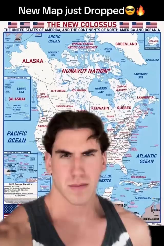 New Map just Dropped@ THE NEW COLOSSUS THE UNITED STATES OF AMERICA ...