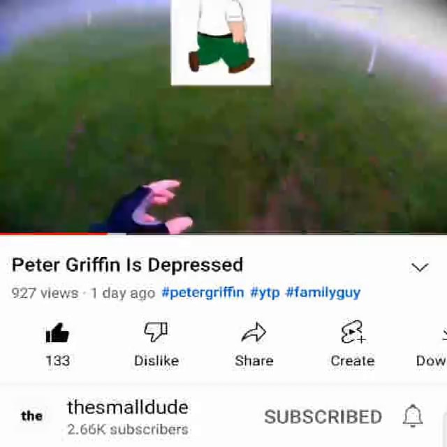 Peter Griffin Is Depressed - Peter Griffin Depressed 927 views 1 day ...