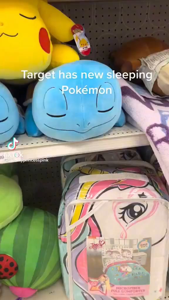 Target has new sleeping Pokemon - iFunny