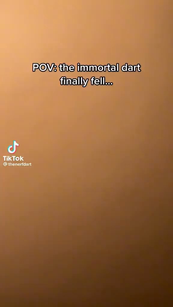 POV: the immortal dart finally fell... Tik Tok - iFunny