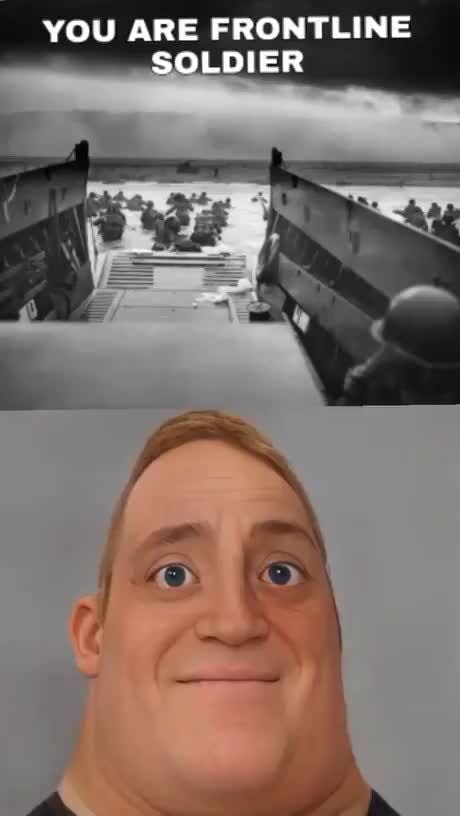 YOU ARE FRONTLINE SOLDIER LS - iFunny