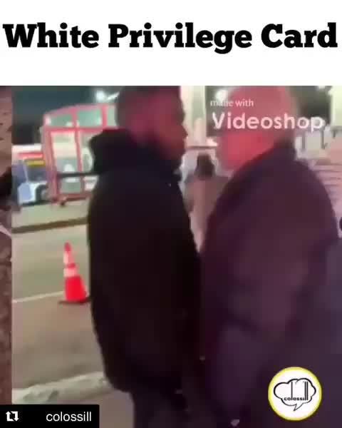 White Privilege Card - iFunny