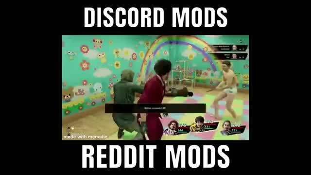 DISCORD MODS REDDIT MODS - iFunny