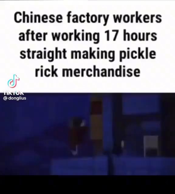 Chinese factory workers after working 17 hours straight making pickle ...