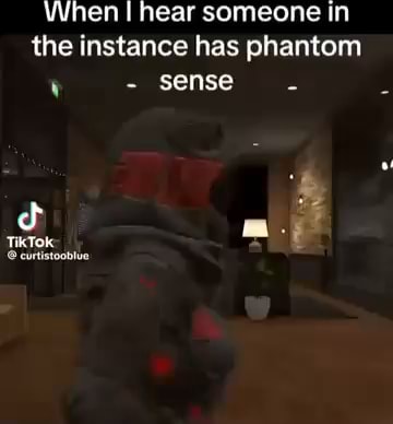 When I hear someone In the instance has phantom - sense- TikTok - iFunny