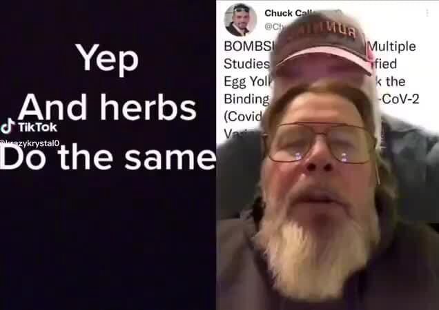 Yep And herbs es Binding TikTok Do the same - iFunny