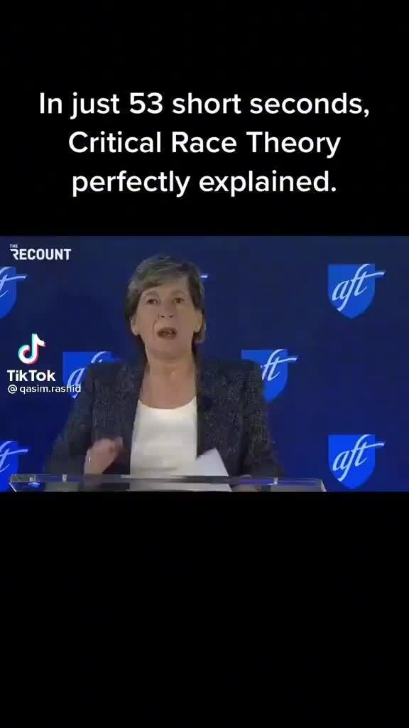 In just 53 short seconds, Critical Race Theory perfectly explained ...
