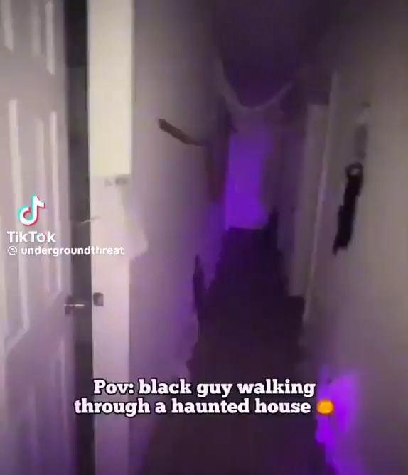 Rov: black guy walking through a haunted house - America’s best pics ...