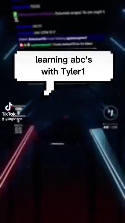 Learning abc's with Tyler TikTok - iFunny