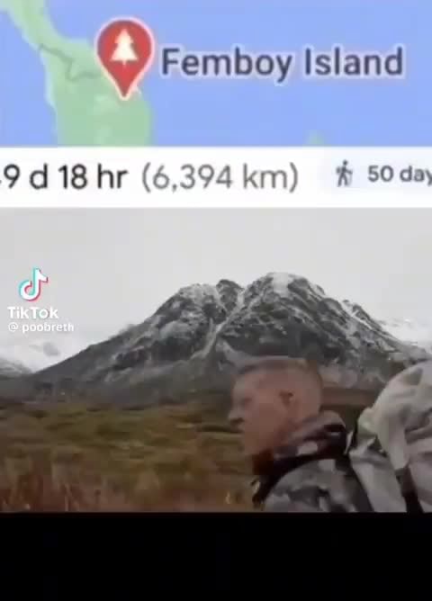 Brb going on a journey - Femboy Island hr (6,394 km) TikTok - iFunny