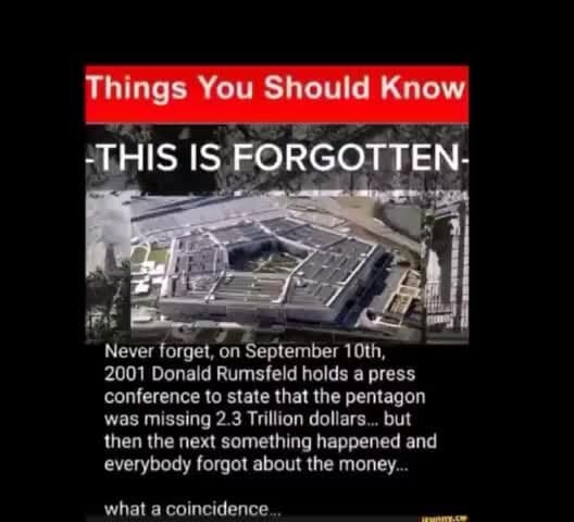 Things You Should Know -THIS IS RGOTTEN- Never forget, on September ...